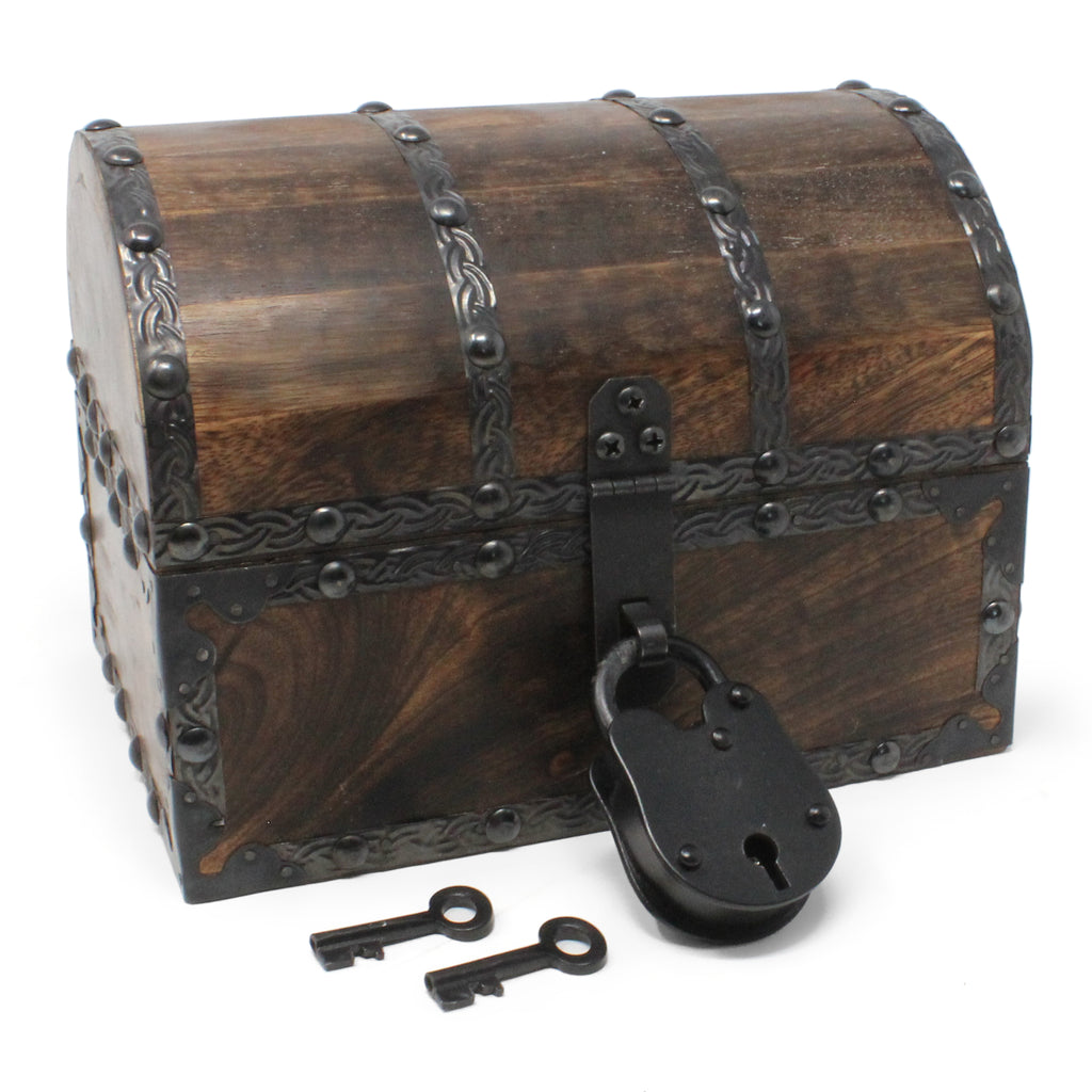 Riveted Treasure Chest – Nautical Cove